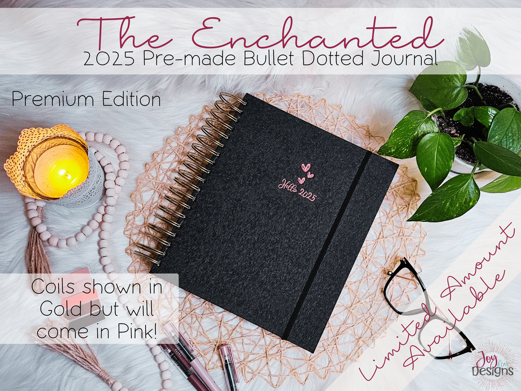 Joy Dean Designs - Premade Bullet Dotted Journals & More