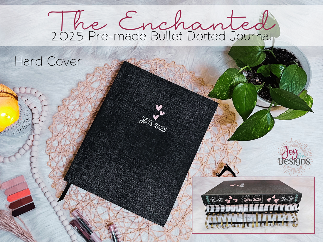 The Enchanted: 2025 Pre-Made Bullet Dotted Journal | Available in 5 Op ...